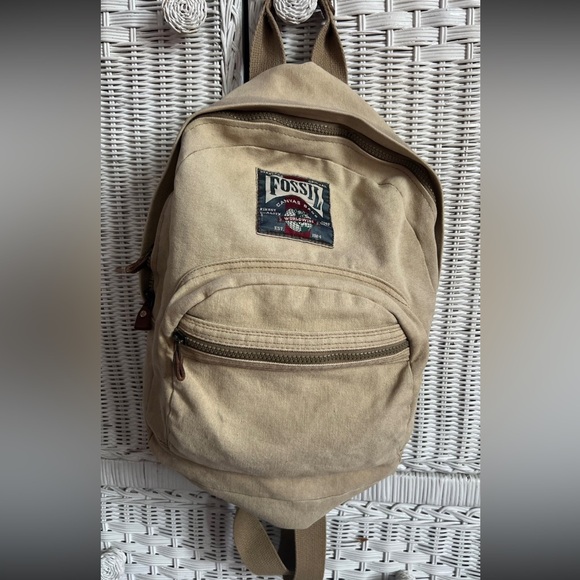 Fossil | Bags | Vintage Fossil Backpack | Poshmark